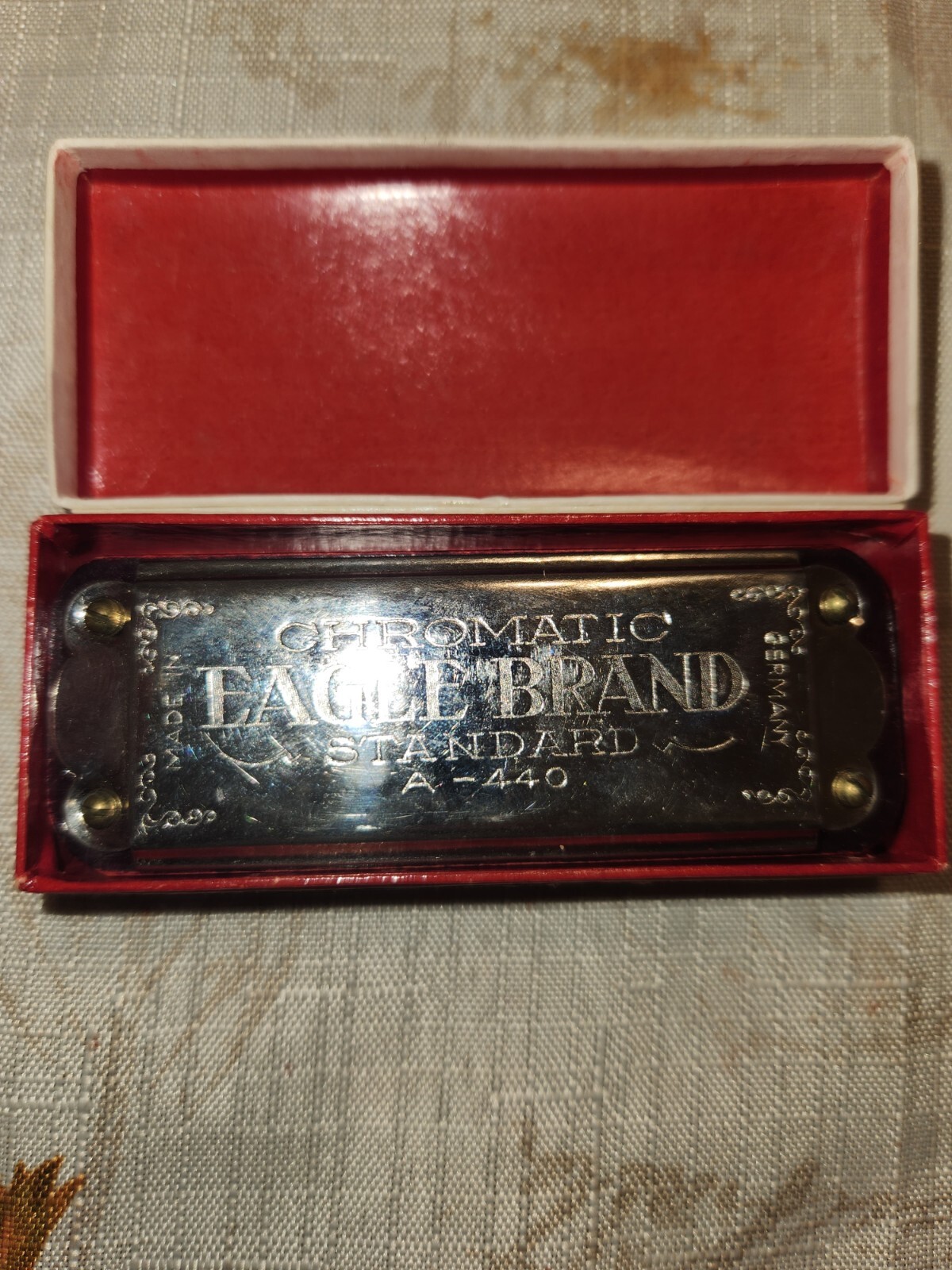 CHromatic harmonica Made In Germany Eagle Brand A-440 | eBay