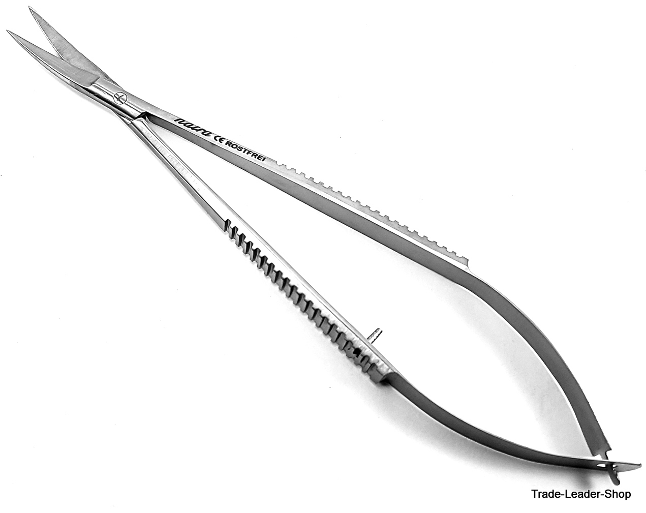 Castroviejo Micro Scissors 12 cm / 4.5 " Curved Medical Dental Surgical ...