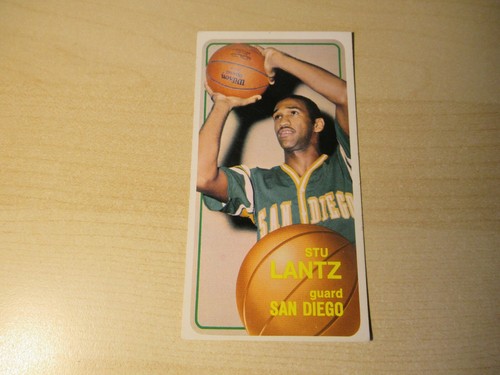 1970 TOPPS BASKETBALL STU LANTZ #44 SAN DIEGO ROCKETS ROOKIE CARD HIGH ...