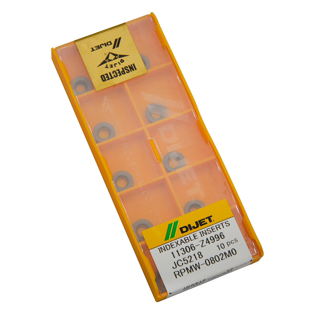 10pcs DIJET RPMW0802MO JC5218 Carbide Inserts New high efficiency | eBay