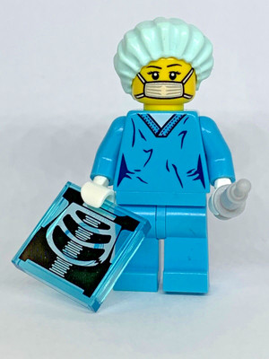 Surgeon Lego Mini figure series 6 set col06-5 , 2012 collectable CMF | eBay