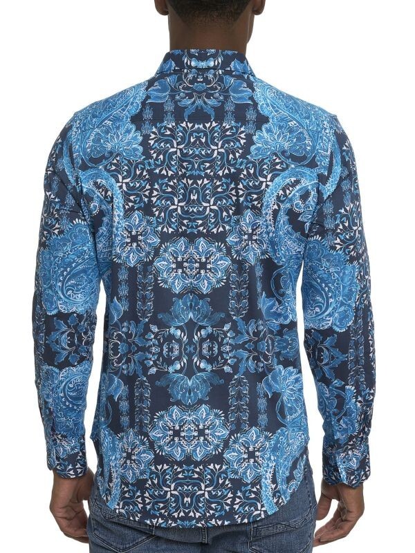 Robert Graham THE GRAND Embroidered $298 XL NWT Classic Fit X-Large | eBay