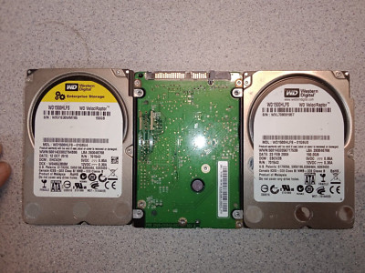 Western Digital VelociRaptor 150GB SATA Hard Disk Drive WD1500HLFS 15mm ...