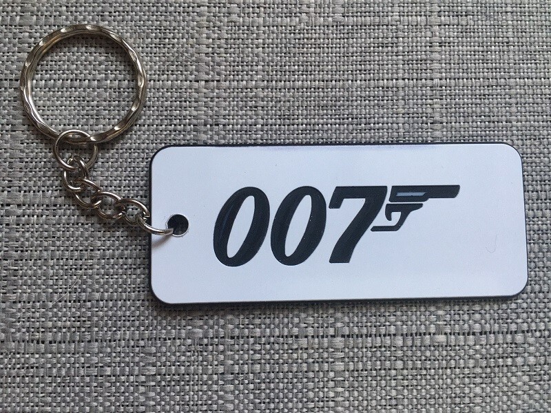 007 James Bond Engraved Keyring | eBay UK