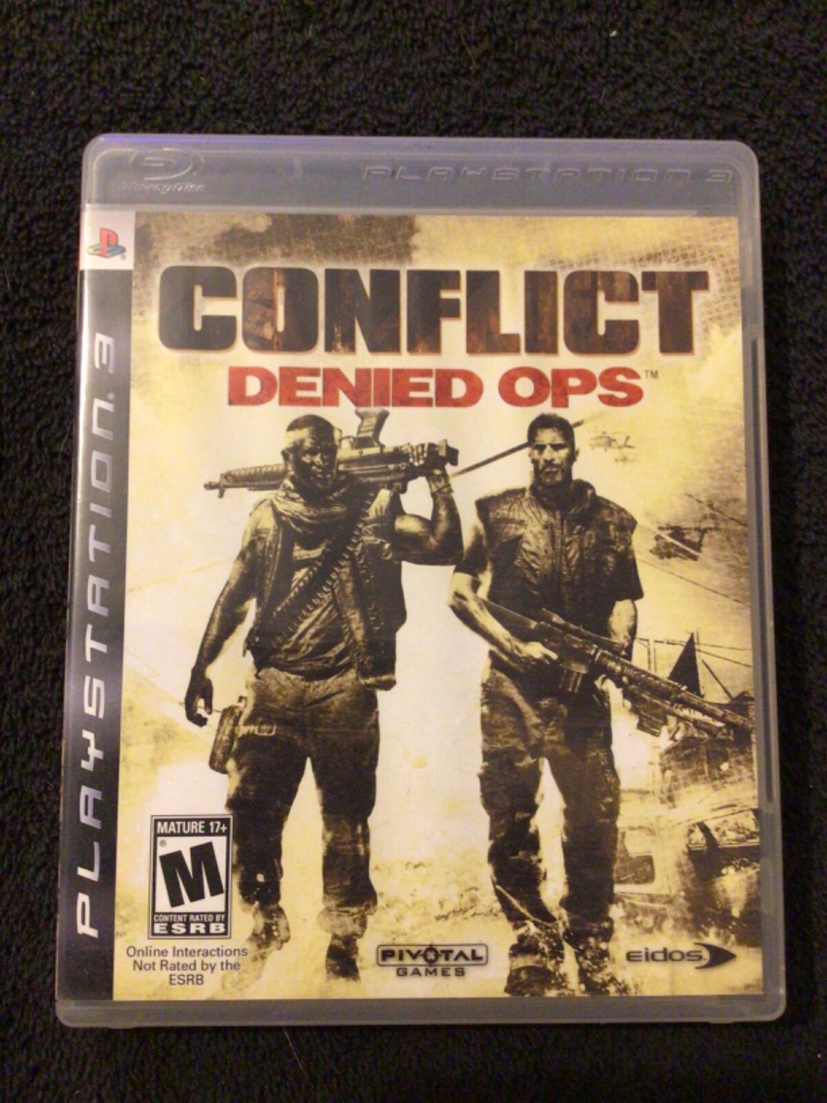Conflict Denied Ops PS3 PlayStation 3 - Complete CIB EXCELLENT ...