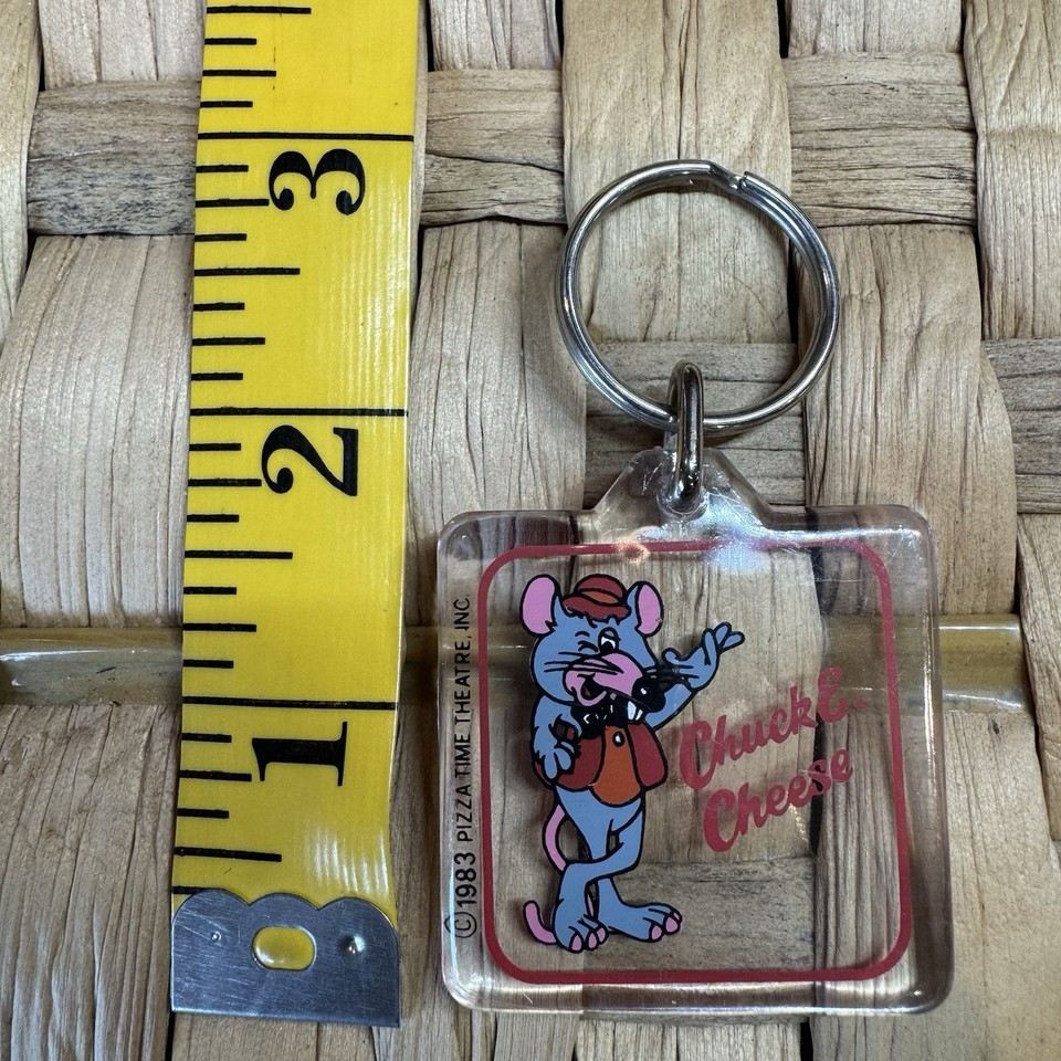 Chuck E. Cheese Key Chain Vintage 1983 New Never Used | eBay