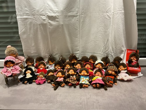 Monchichi Sekiguchi Sammlung 28 Stück Affen vintage Monchhichi | eBay.de