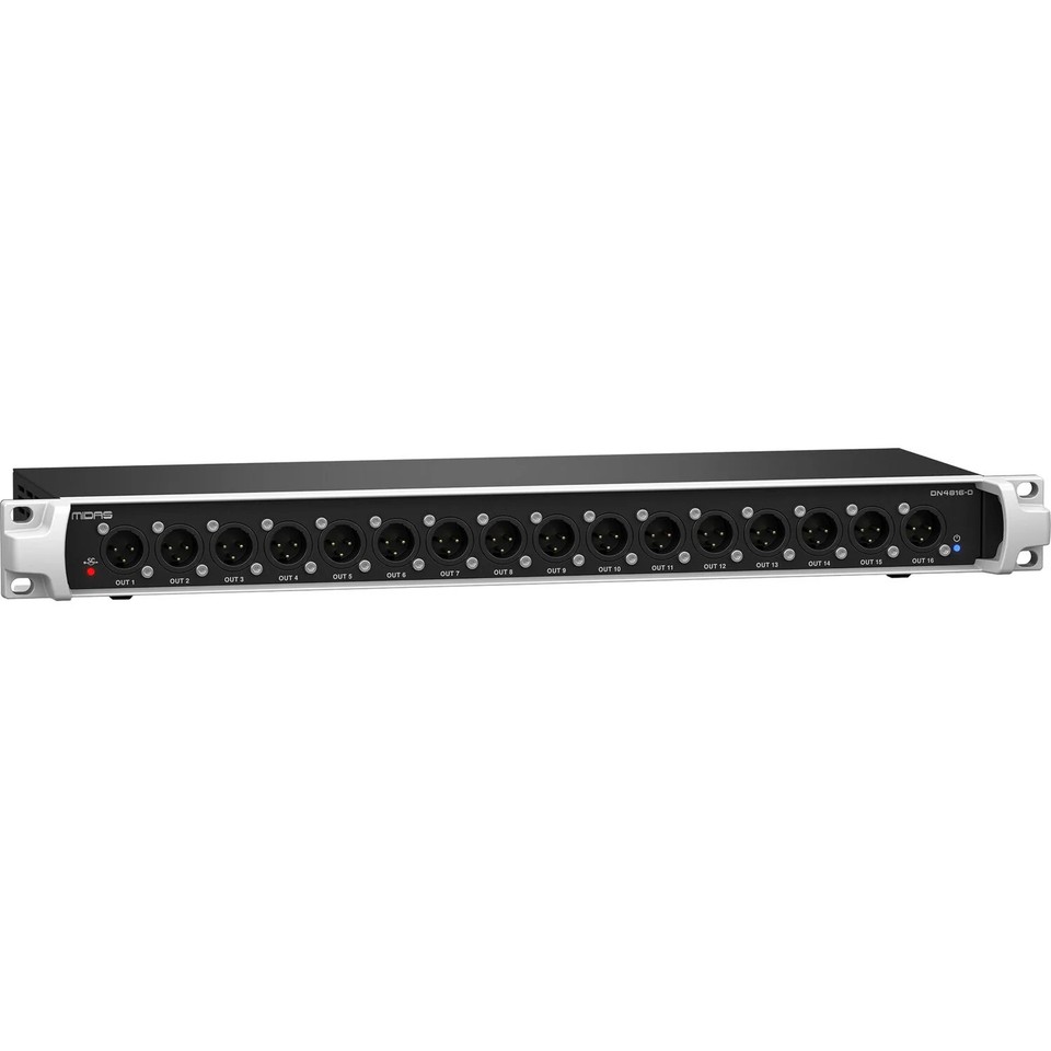 Midas DN4816-O Bus-Powered StageCONNECT Interface with 16 Outputs and ...