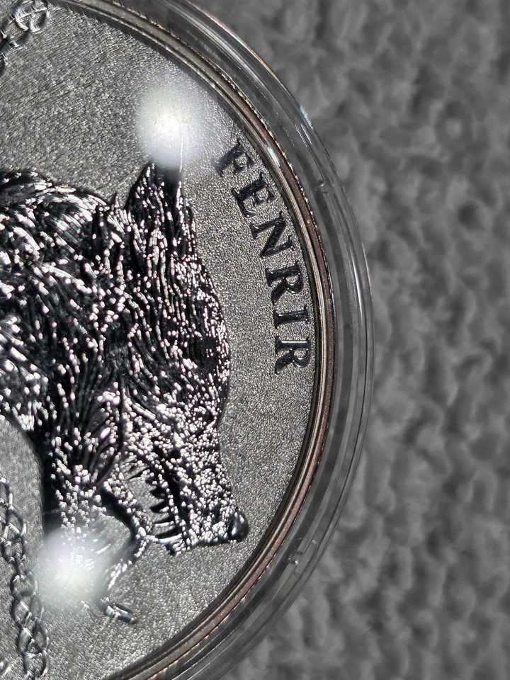 2022 Germania Fenrir 2 x 1 oz .999 Silver w/ Dual Capsule ** LIGHT ...
