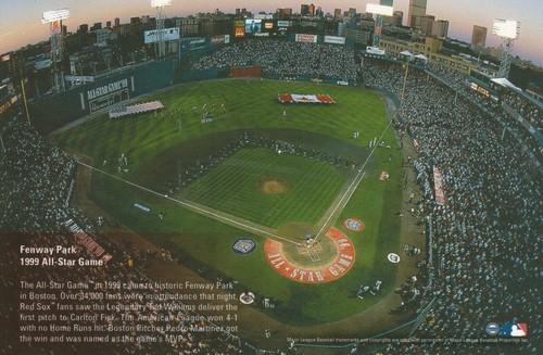Scarce American League Boston Red Sox Fenway Park Baseball Stadium ...