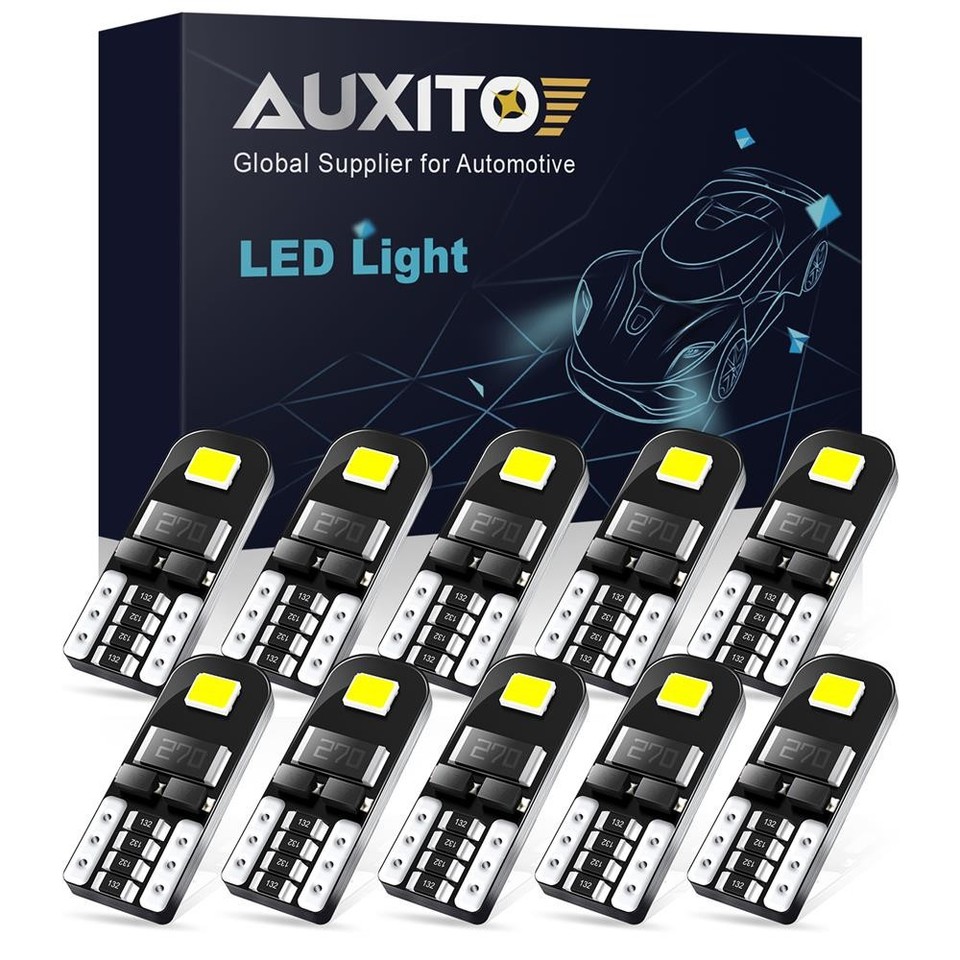 AUXITO H11 LED Headlight Bulbs 48000LM Super Bright 6500K White High ...