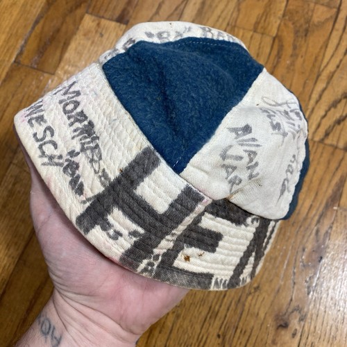 Vintage 50s 60s Senior Bucket Hat College Cords Style, Signed nicknames ...