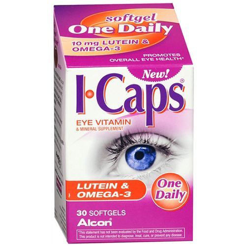 ICaps Alcon Lutein & Omega-3 for sale online | eBay