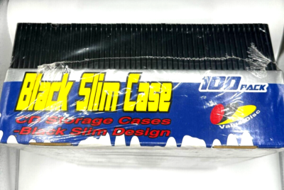 Slim Cd Cases 100 Pack