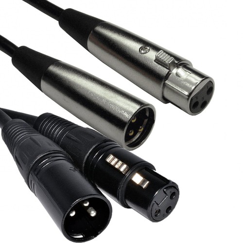 Microphone Speaker Lead Mic Cable / XLR Audio Lead Balanced Male to ...