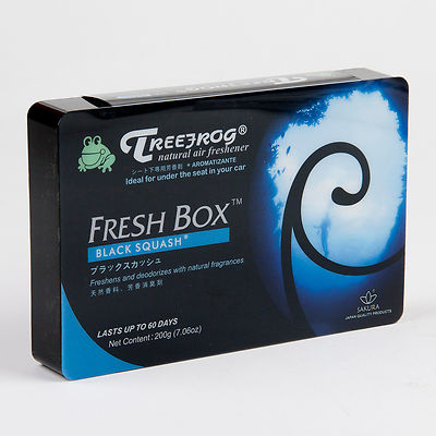 Tree Frog Natural Air Freshener 200g Jumbo Size Black Squash TRBS55 QTY ...