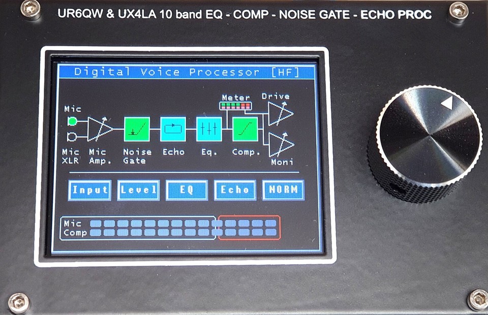 Sound EQ for Icom IC-7300 IC-7610 IC-7700 IC-756 IC-7600 IC-746 IC-775 ...