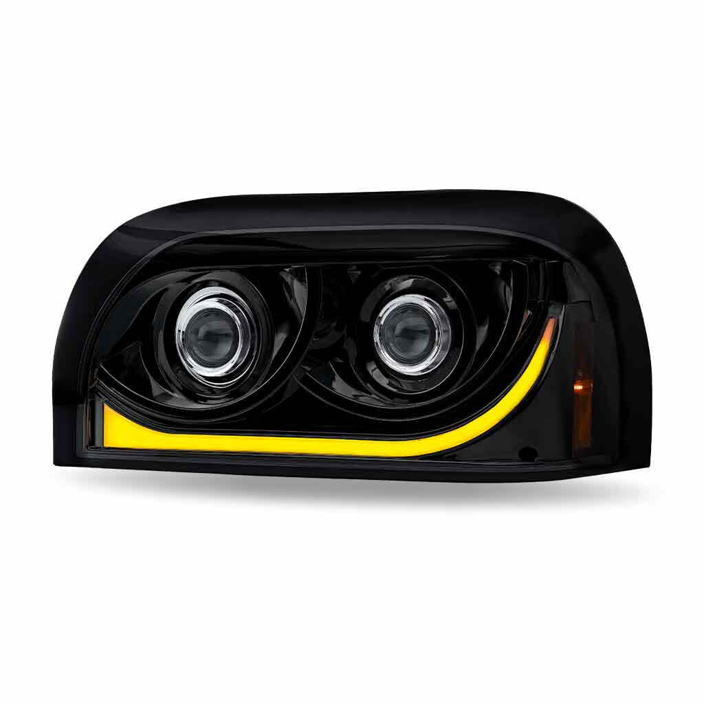 TLED-H57 Freightliner Century LED Projector Headlight Assembly with led ...