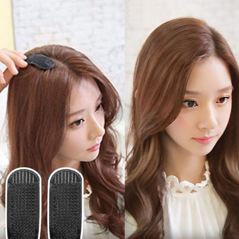 Rhinestone Invisible Fluffy Sponge Hair Clip Front Hair Line Volume ...