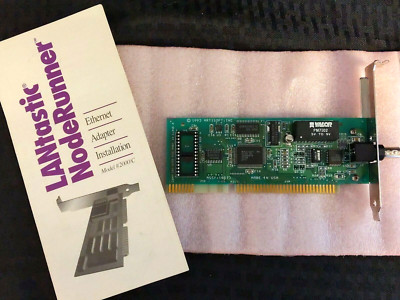 Artisoft Edition 1.0 LANtastic NodeRunner Ethernet Adapter Card Model ...