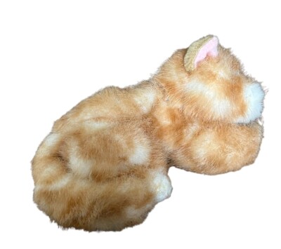 Russ Berrie 7" Sleeping Peaches Tabby Cat Plush Stuffed Animal | eBay