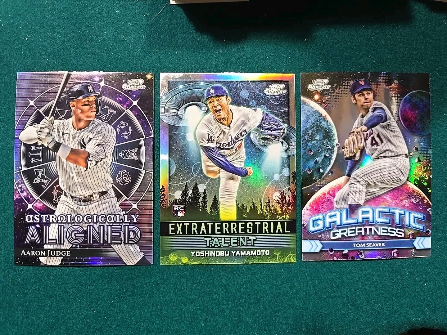 2024 Topps Cosmic Chrome Inserts Pick your Player Complete your set ...