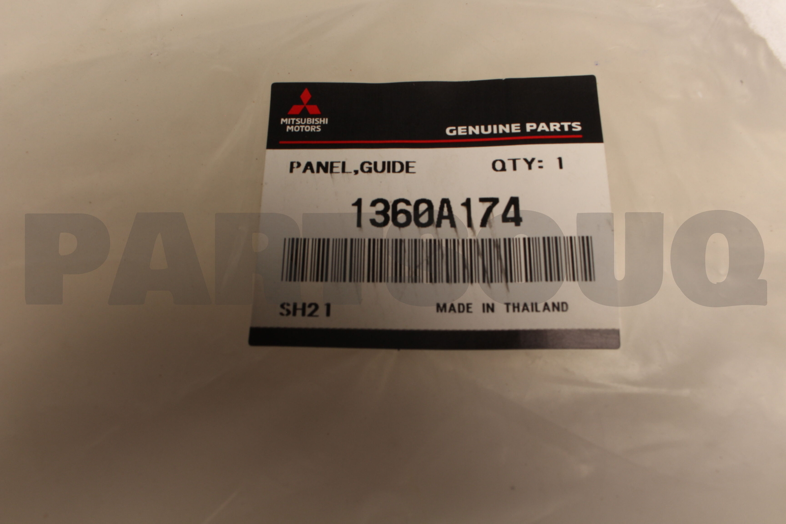 1360A174+Genuine+Mitsubishi+PANEL+AIR+GUIDE for sale online | eBay