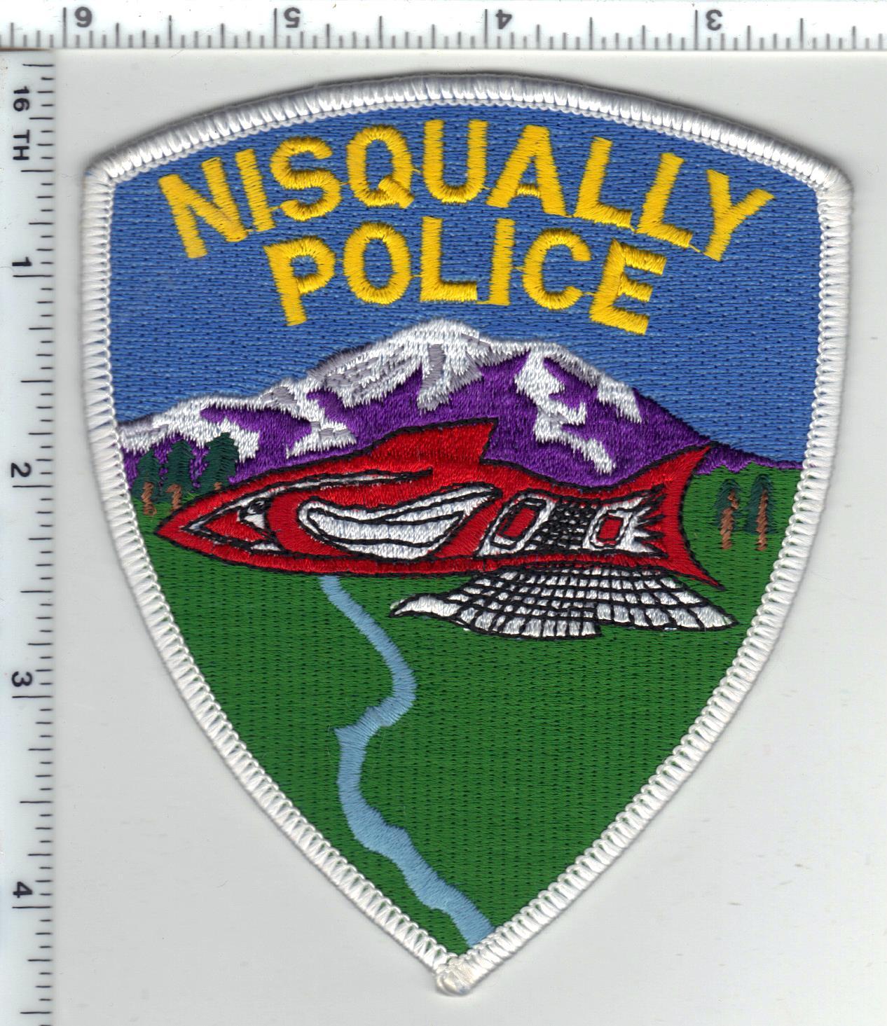 Nisqually Police (Indian/Tribal Washington) - Shoulder Patch from the ...