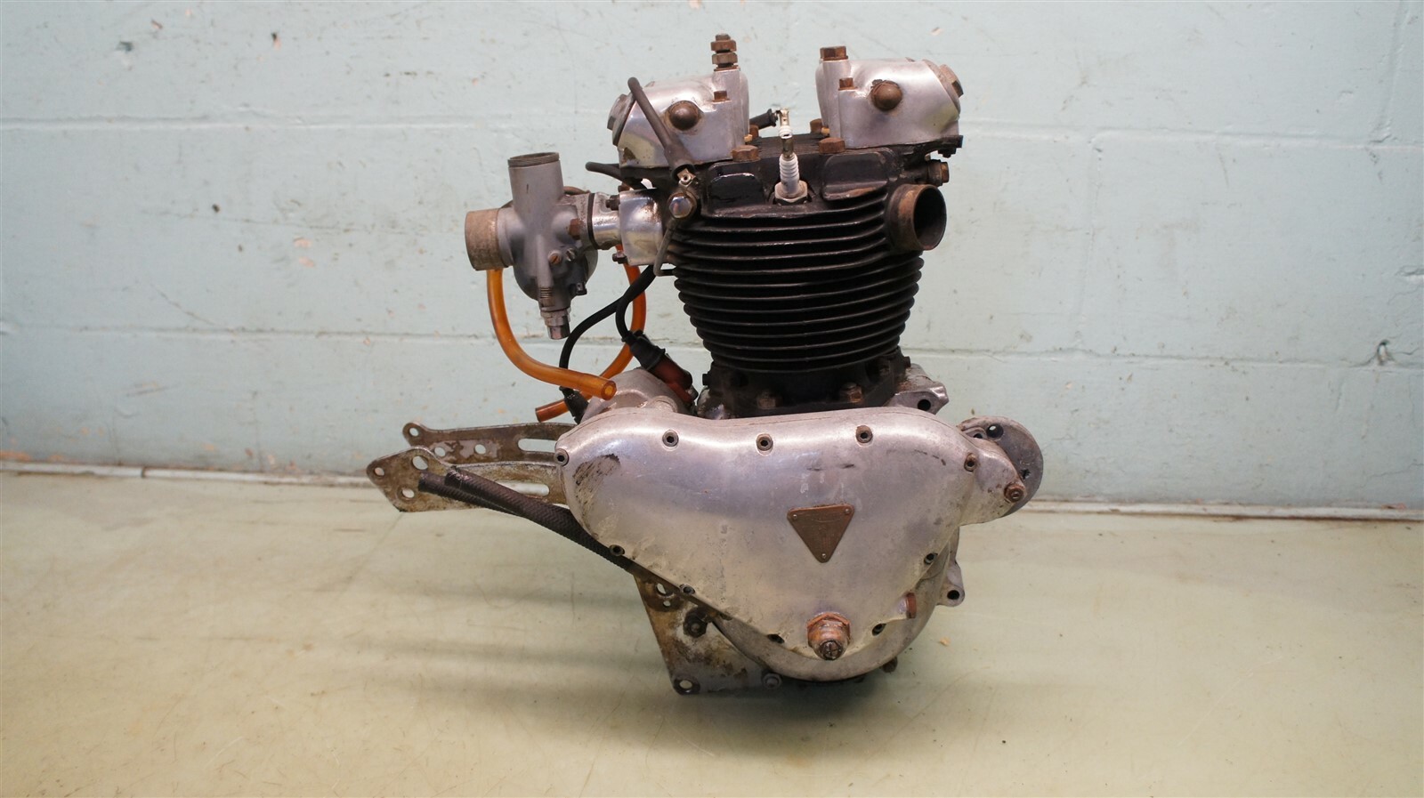 TRIUMPH 1955 K2FC MAGNETO PRE UNIT T110 650 ENGINE GOOD COMPRESSION ...