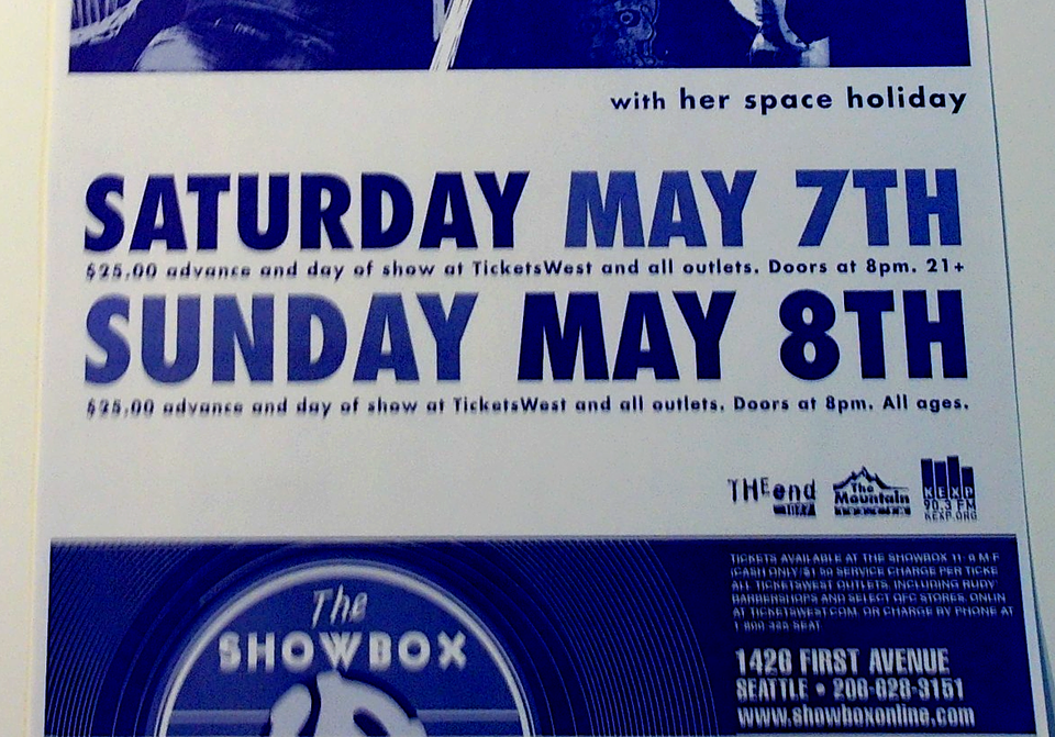 Bright Eyes and the Faint Poster 2005 Original Concert Show Flyer | eBay