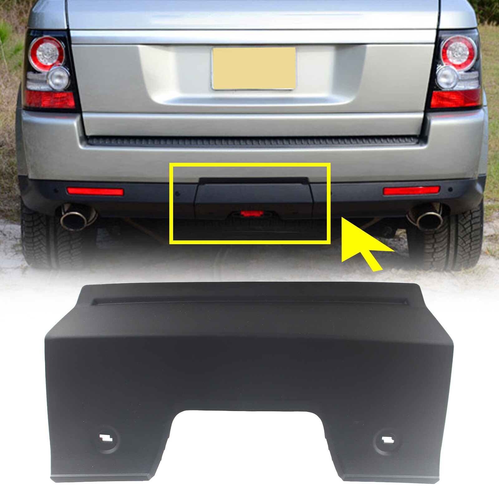 For 2010-2013 Range Rover Sport L320 REAR BUMPER TOW EYE COVER ...