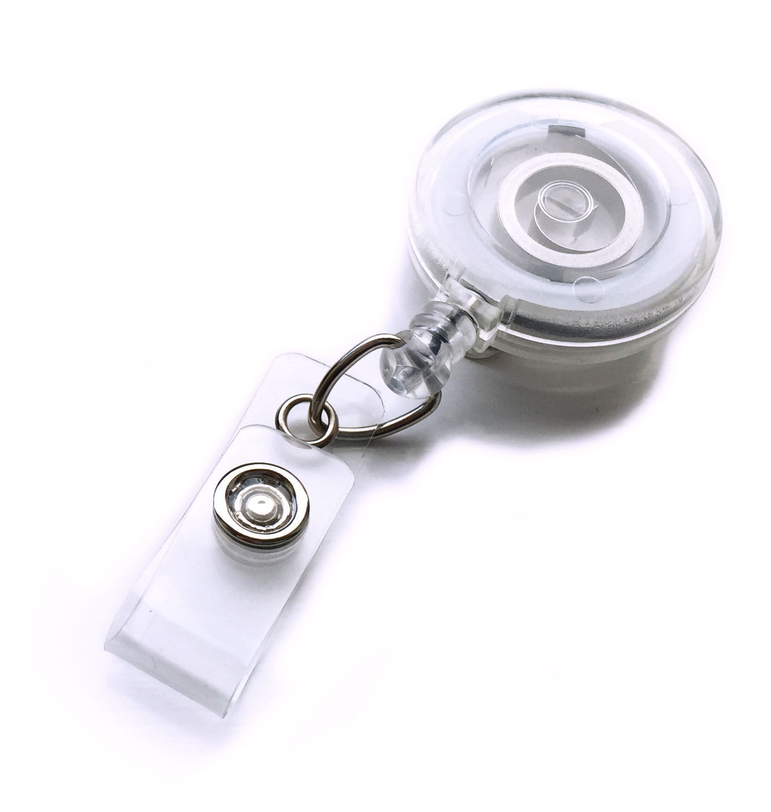 ID Card Badge Reel Translucent Retractable YOYO ID Card Holder Free P&P ...