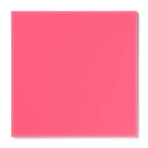 Pink Translucent Acrylic Plexiglass sheet 1/8" x 3" x 3" (4-pack) #3199 ...