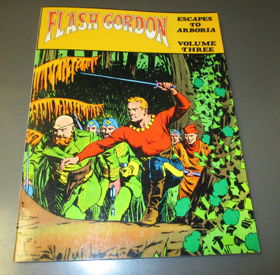 1977 FLASH GORDON Escapes To Arboria 3 Nostalgia Press VF+ 8.5 112p ...