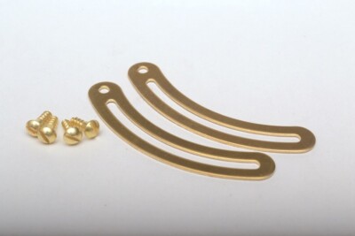 Solid Brass Small Box Lid Stays (pairs with slotted screws) - Prokraft ...