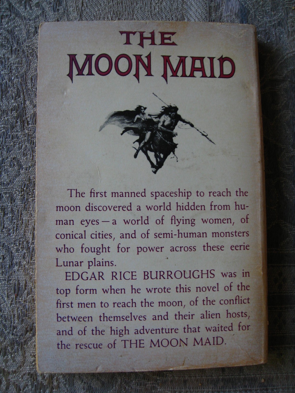 Edgar Rice Burroughs - The Moon Maid (The Moon Trilogy #1) - 1962 ...