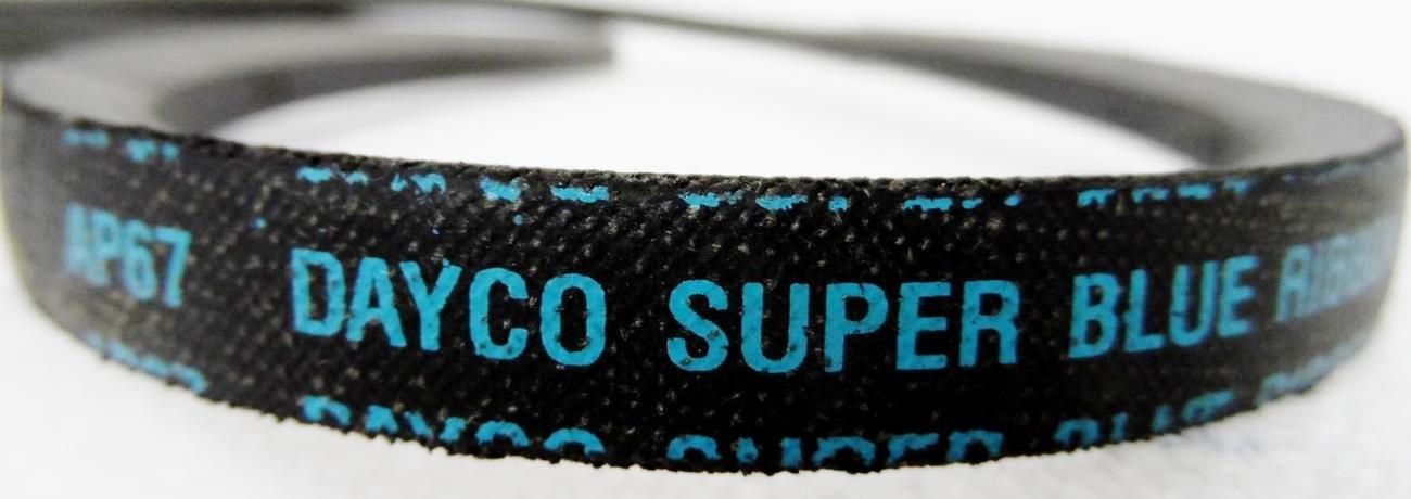 DAYCO AP67 SUPER II BLUE RIBBON CHEK MATE CHEKMATE V-BELT - NEW/SURPLUS ...
