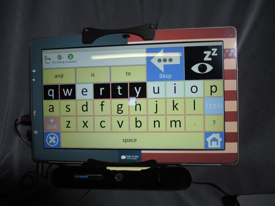 Talk to Me Zuvo18HD Speech Synthesizer IntelliGaze EyeSpeak Like Tobii ...