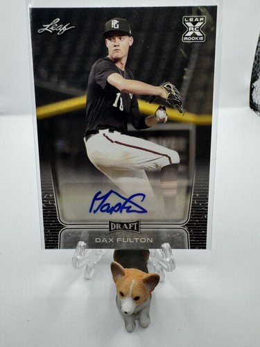 2020 Leaf Draft Dax Fulton XRC Rookie Autograph Auto #BA-DF1 | eBay