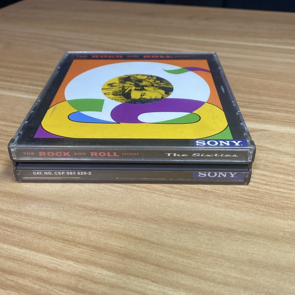 The Rock And Roll Decades The Sixties 60's (2 CDs) 1991 Sony UK Import ...