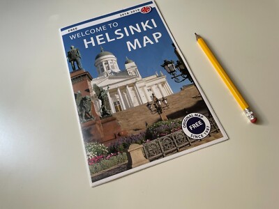 Welcome to Helsinki Map 2018 - 2019 Original Map Since 1987 | eBay