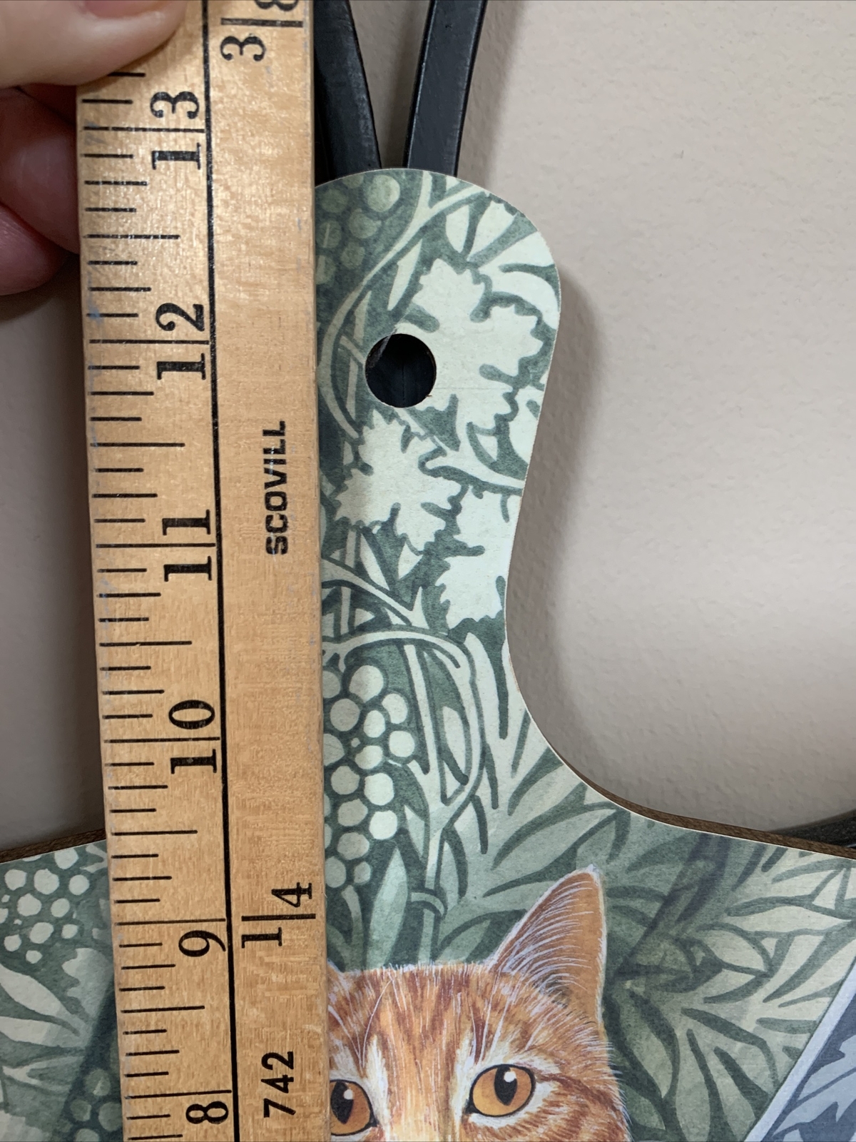 Wilscombe Melamine Calico Cat Cutting Board Very Collectible England 13 ...