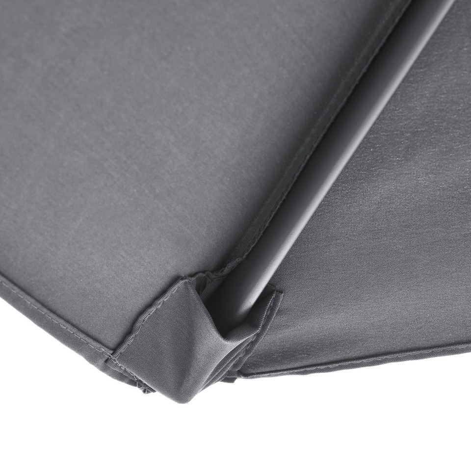 8pcs Outdoor Patio Dining Set Furniture, 6 Chairs, Table, Angle ...