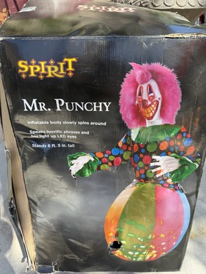 Spirit Halloween, Mr. Punchy Animatronic | eBay