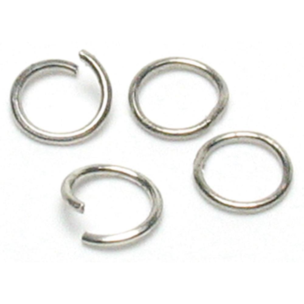 Darice Jewelry Designer Jump Rings 8 mm Silver Plated | eBay