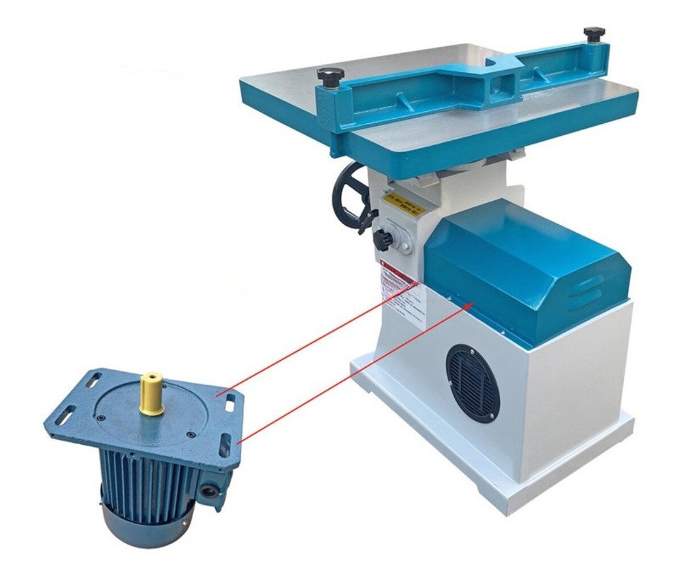 MX5115 Cabinet Door Small Vertical Router Milling Wood Spindle Moulder ...