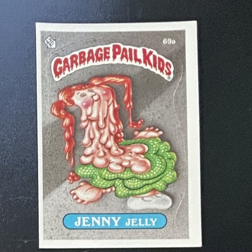 1985 Garbage Pail Kids Series 2 Jenny Jelly 69a Jolted Joel Live Mike ...