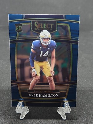 2022 Panini Select Draft Picks BLUE #21 Kyle Hamilton Rookie Card ...