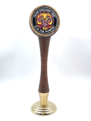 Vintage Olde English "800" Beer Tap Handle Wooden | eBay