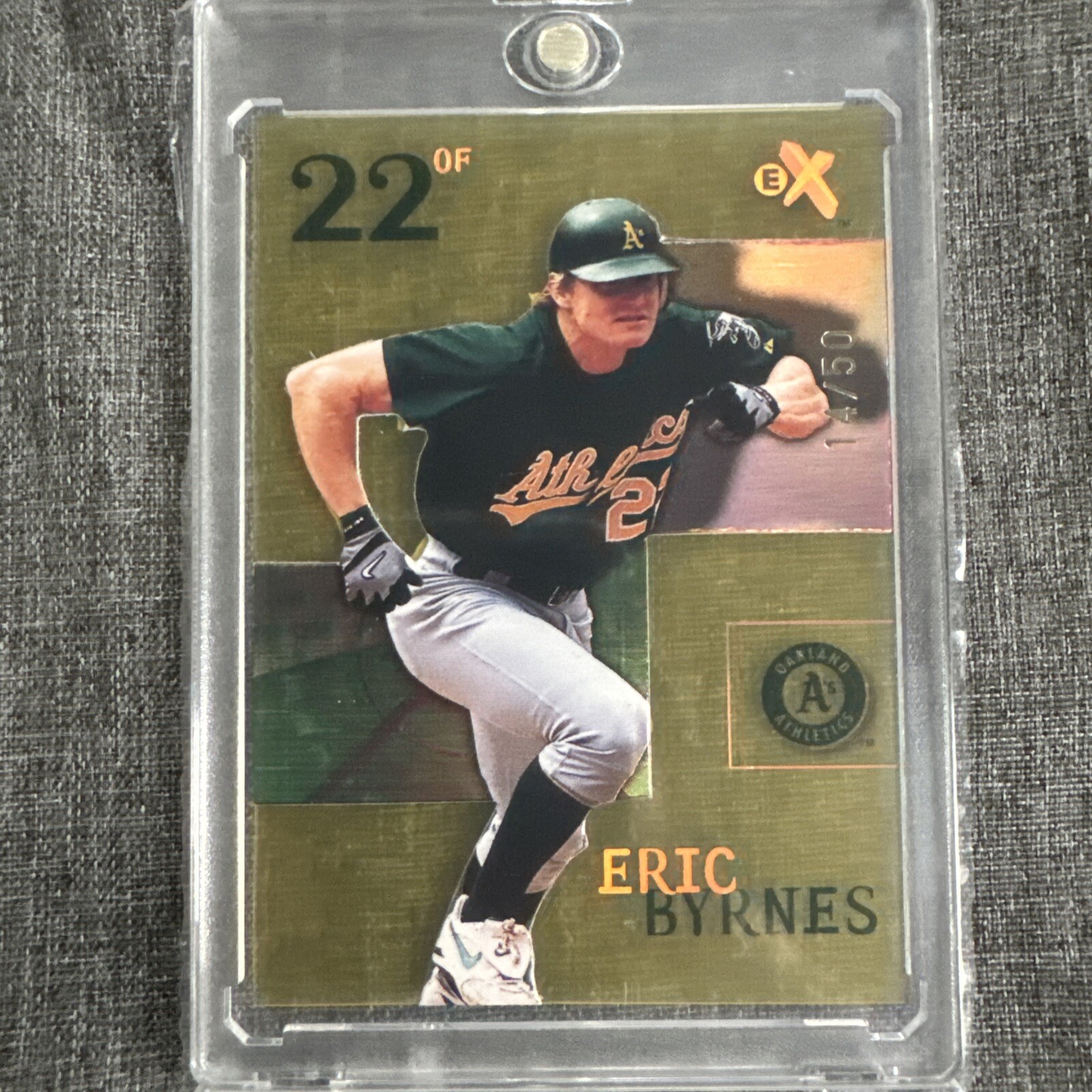 2003 EX Essential Credentials Future /50 Eric Byrnes🔥RARE🔥 | eBay